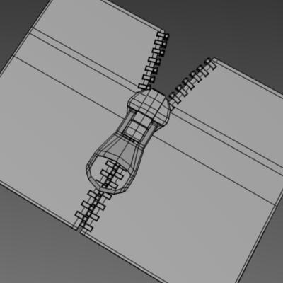 3d zipper accessories