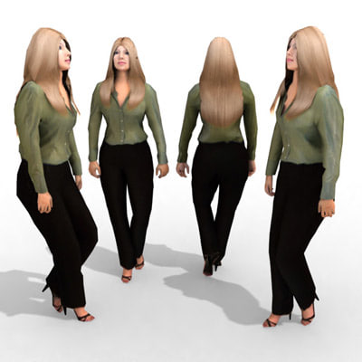 3ds - casual female