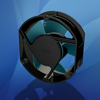 3d model digikey computer cooling fan