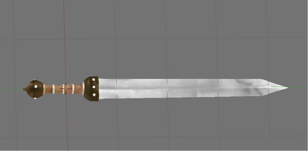 3d roman gladius model