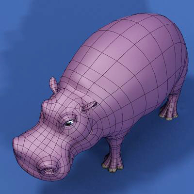 3d hippo model