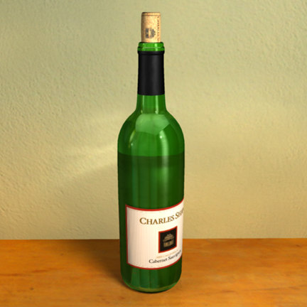 maya wine bottle
