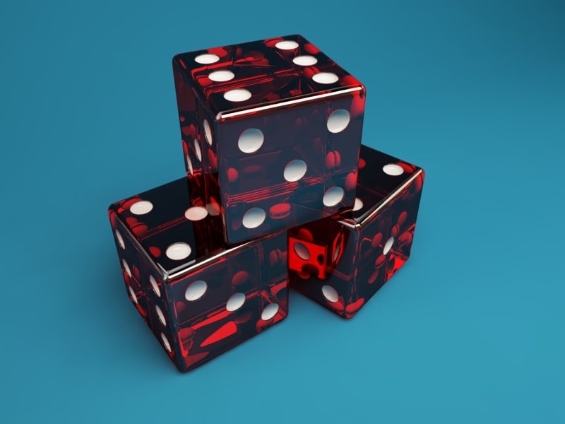 3d dice model