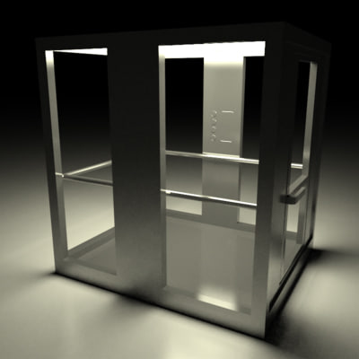 3d elevator model