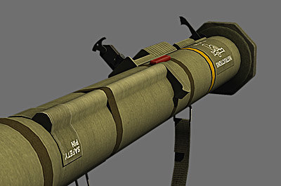 m136 at4 anti tank 3d obj
