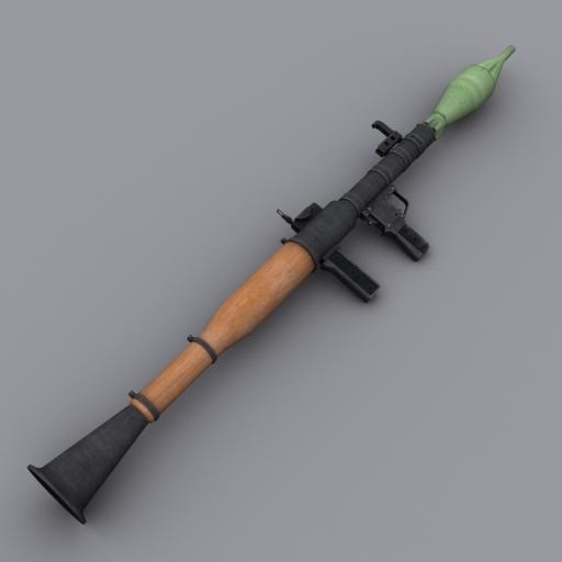 3d model rpg-7 rpg