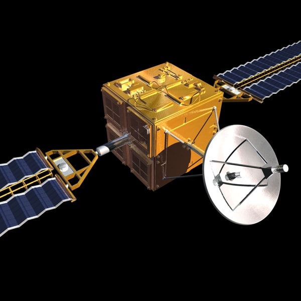 3d gps satellite navstar 54