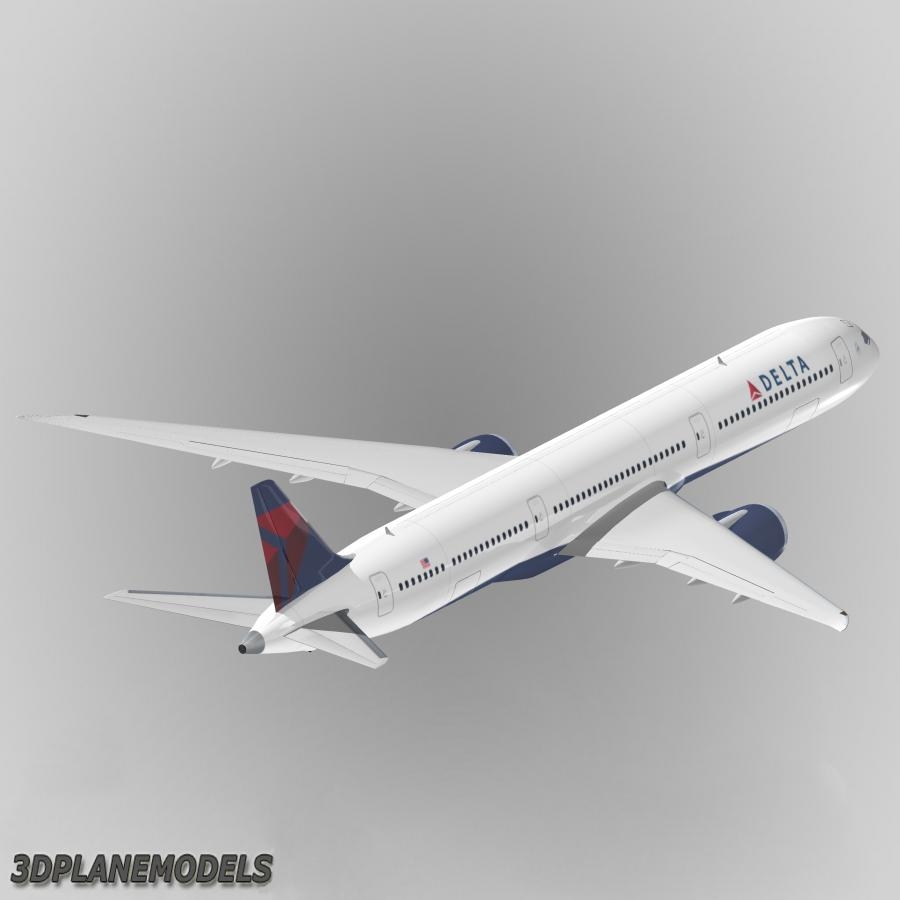 b787-10 delta air lines 3d 3ds