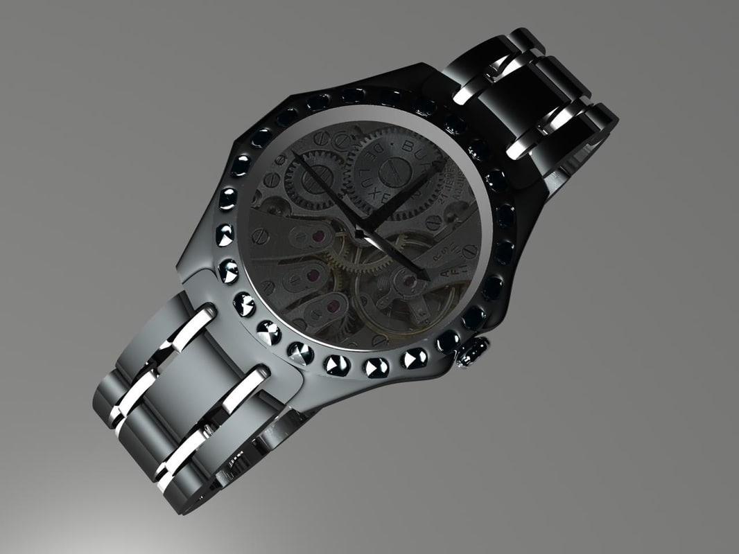3d watch model