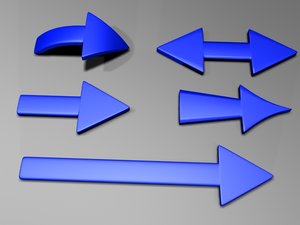 Directional Arrow 3D Models for Download | TurboSquid