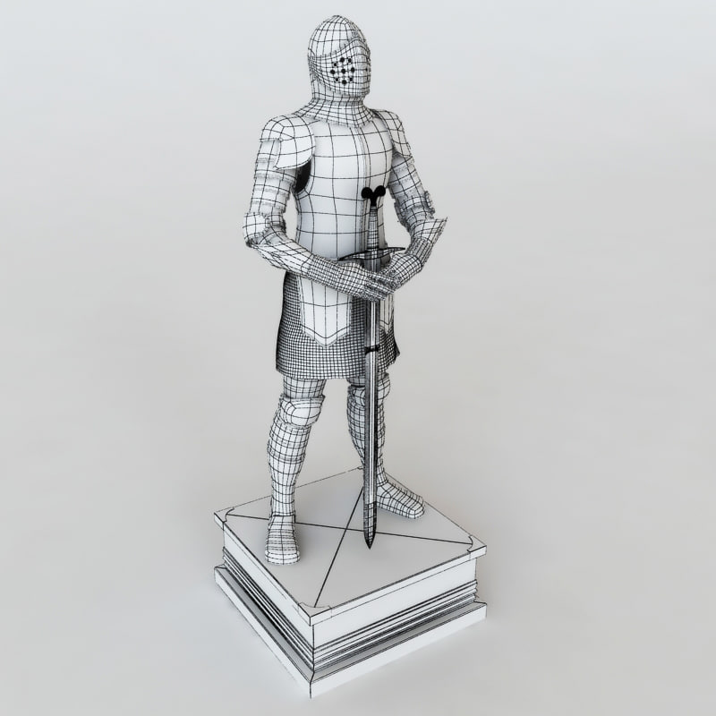 armour 3d model