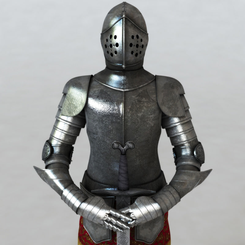 armour 3d model