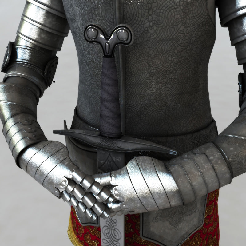 armour 3d model