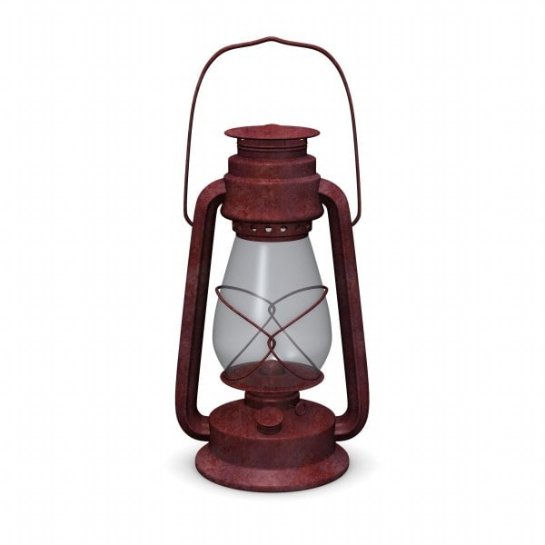 lantern lamp 3d 3ds