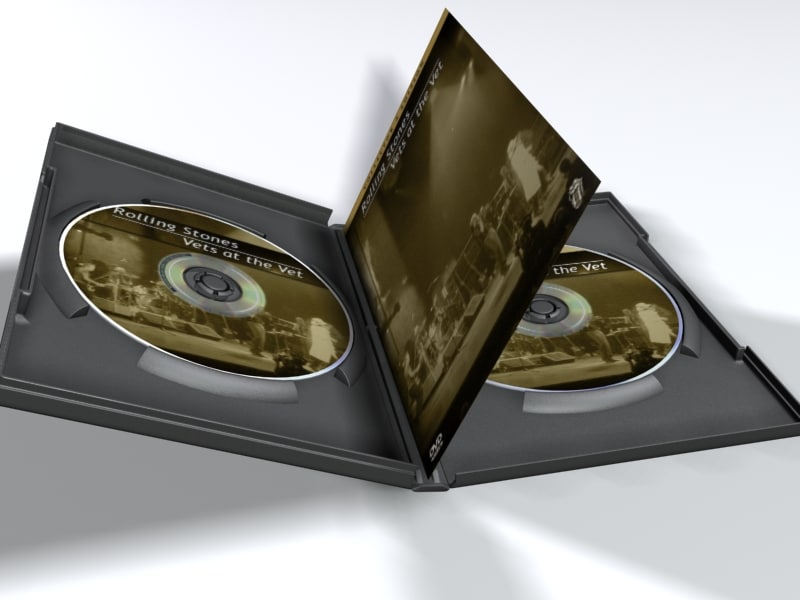 professional double disk dvd 3d max