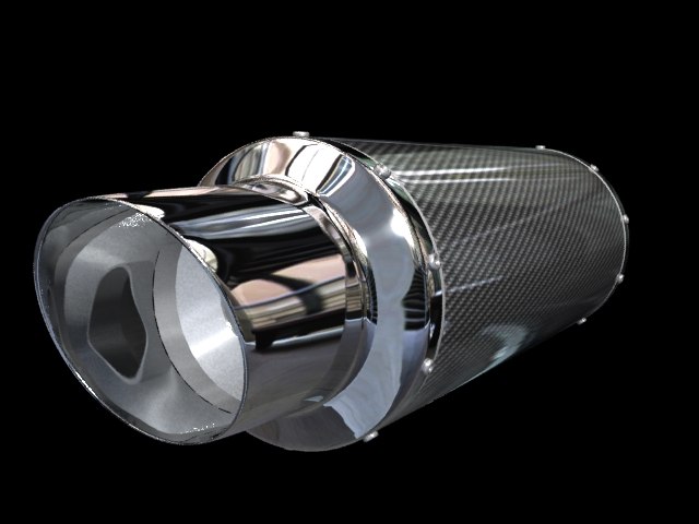 3d muffler