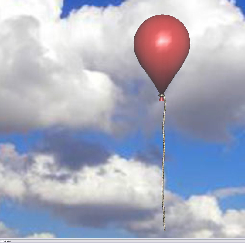 balloon rope designs 3d model