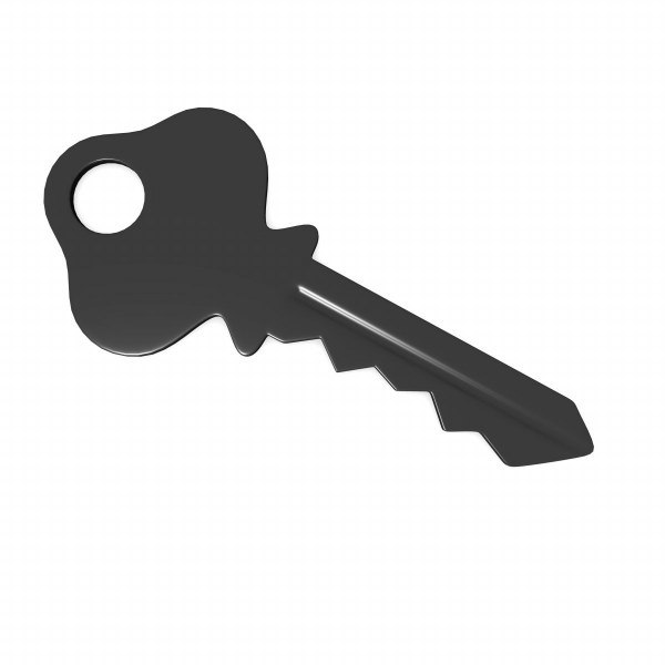 3d key model