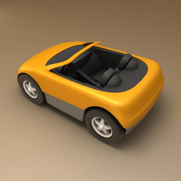 3d toy car model