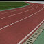 3d athletic fields 4 tracks model
