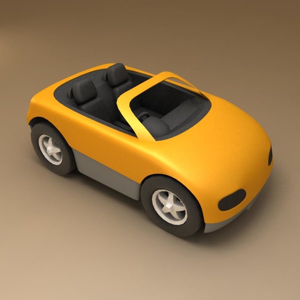 3d toy car model