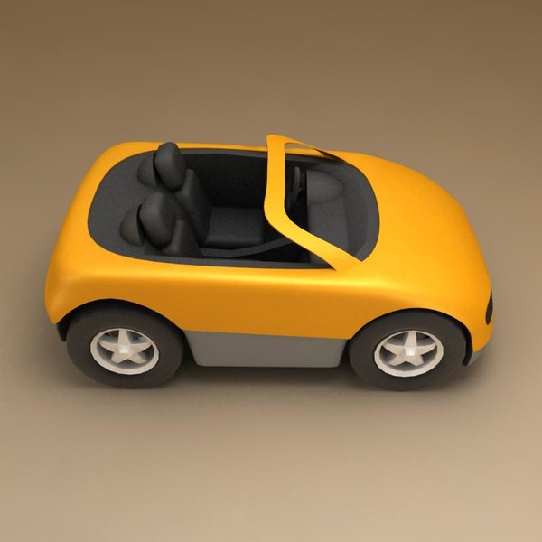 3d toy car model