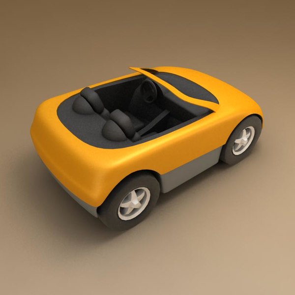 3d toy car model