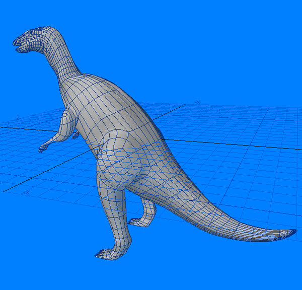 3d model kritosaurus tyrannosaurus triceratops