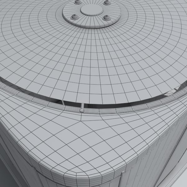 ac unit air conditioning 3d model