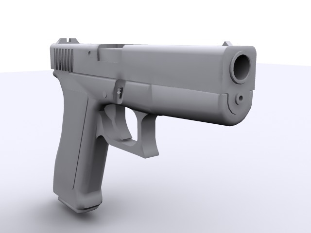 3d glock 17 model