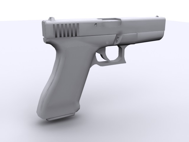 3d glock 17 model