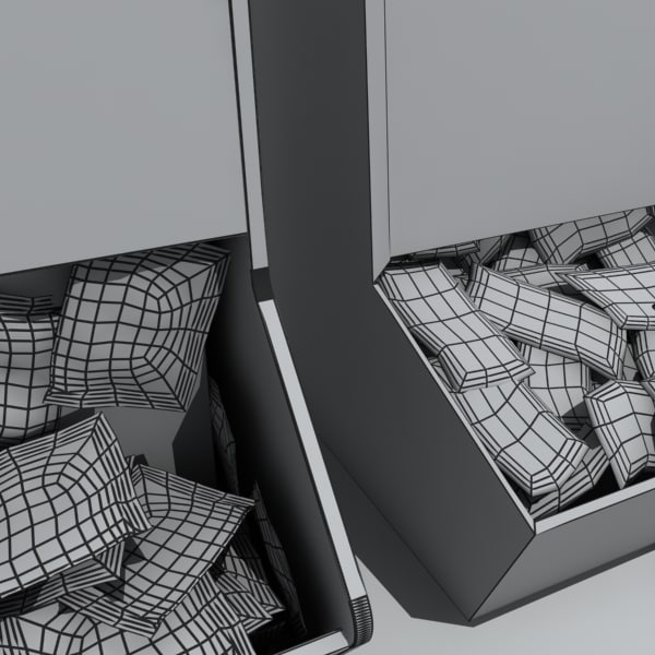 3ds max packet dispenser