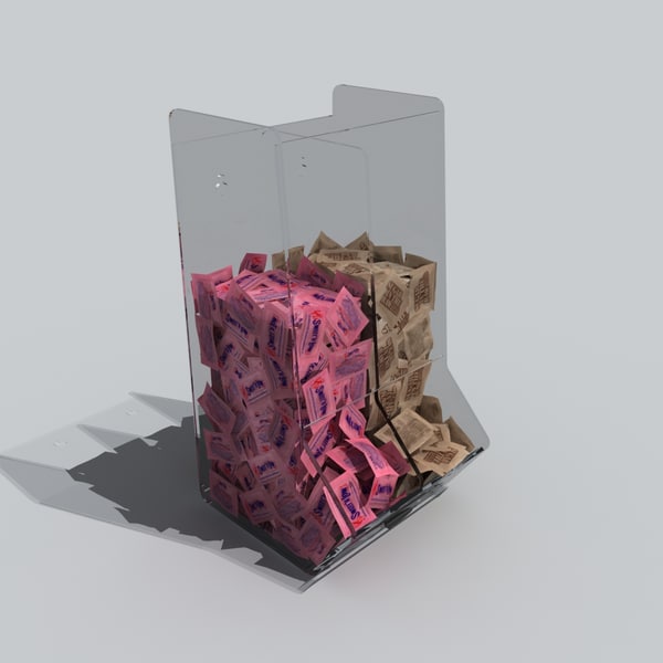 3ds max packet dispenser