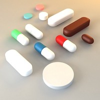 pill 3D Models | TurboSquid.com