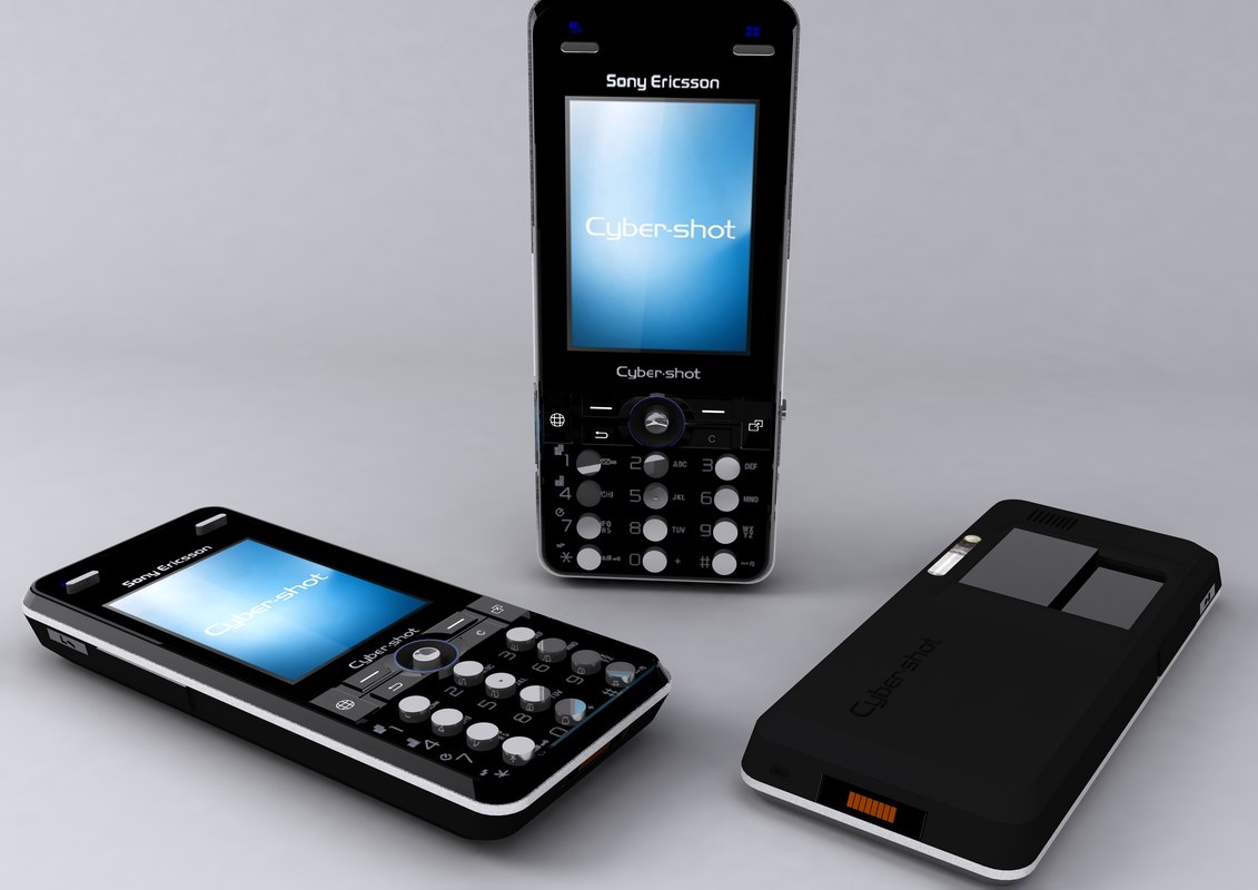 realistic phone materials 3d model