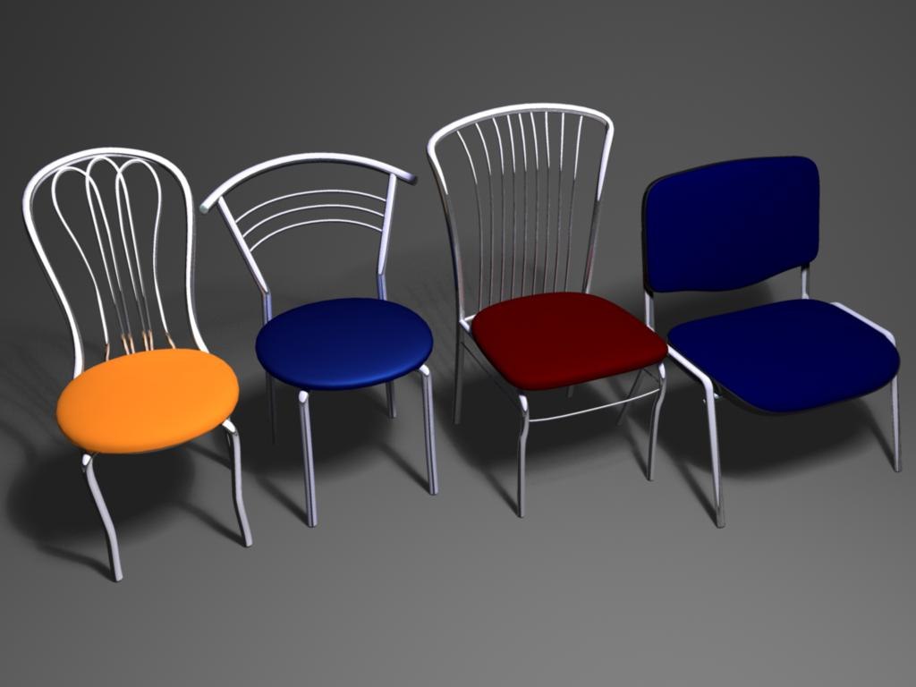3d chairs