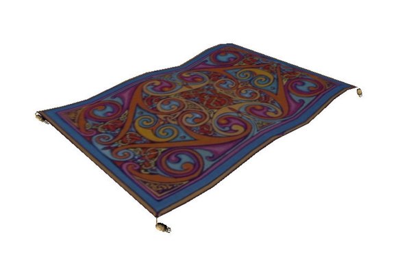 flying carpet 3ds