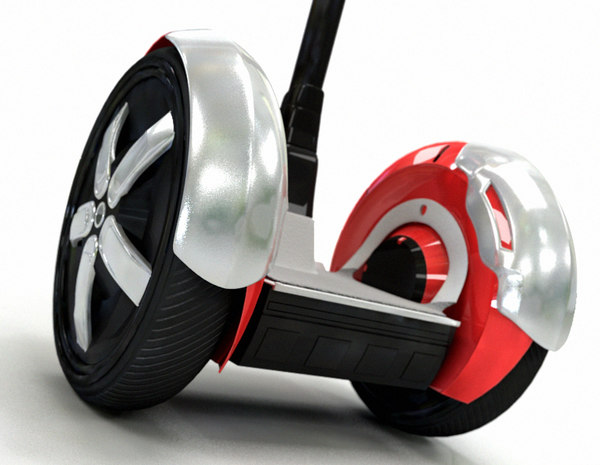 segway seg way 3d max