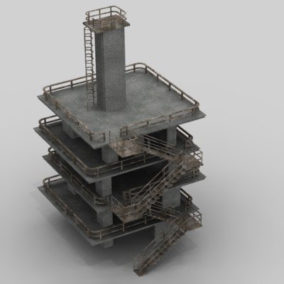 Blender Factory Models | TurboSquid