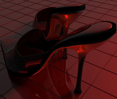 modelo 3d Tacones rojos - TurboSquid 421395