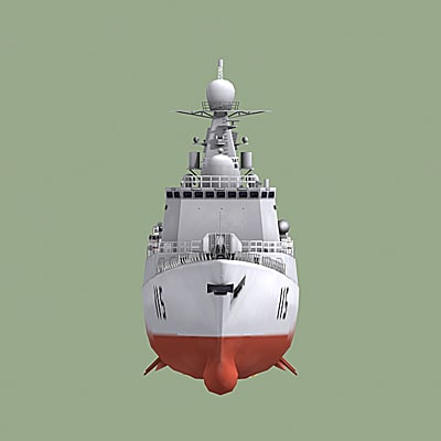 3d type 051c luzhou class model