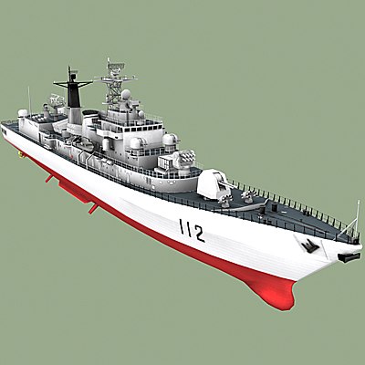 3d type 052 luhu class