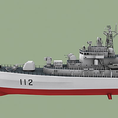 3d type 052 luhu class