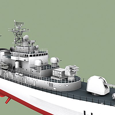 3d type 052 luhu class