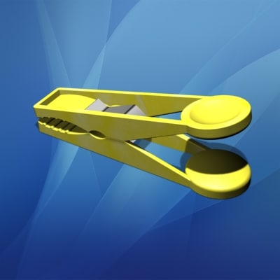 clothes pin 3d model