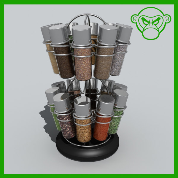 3d spice rack