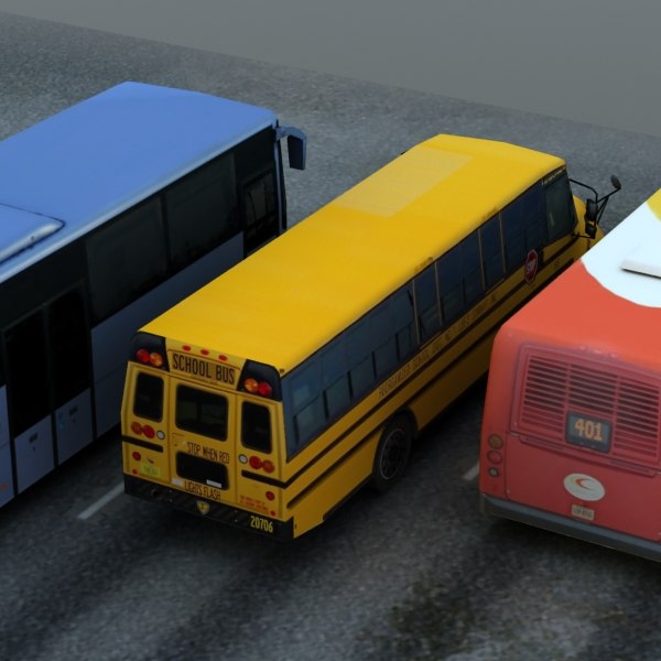5 coach 3d model