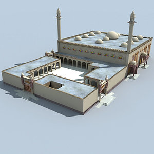 3d model mohamed ali mosque