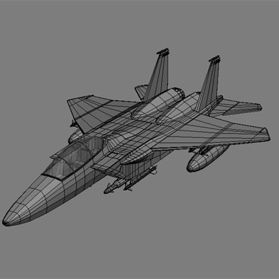 3d model f 15 eagle