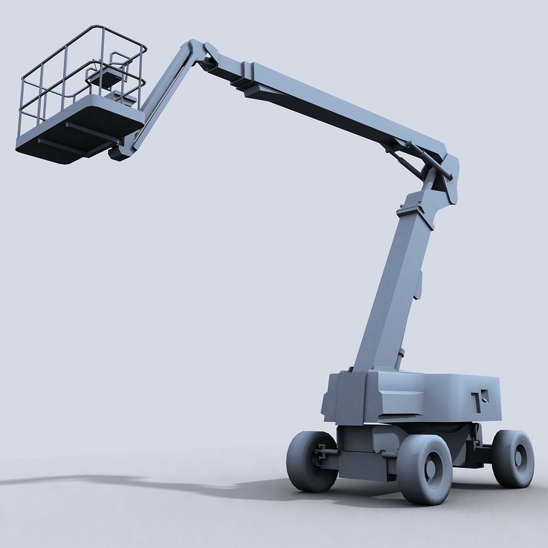 3d cherry picker model